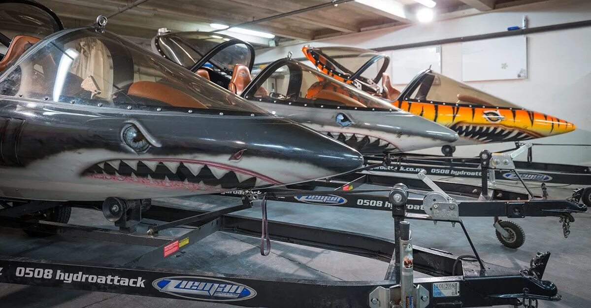 About Hydro Attack - Hydro Attack Queenstown - Semi Submersible Shark ...